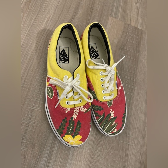 Vans | Shoes | Vans Van Doren Era Floral Tropical Skater Sneaker Men 95 Women 1 | Poshmark